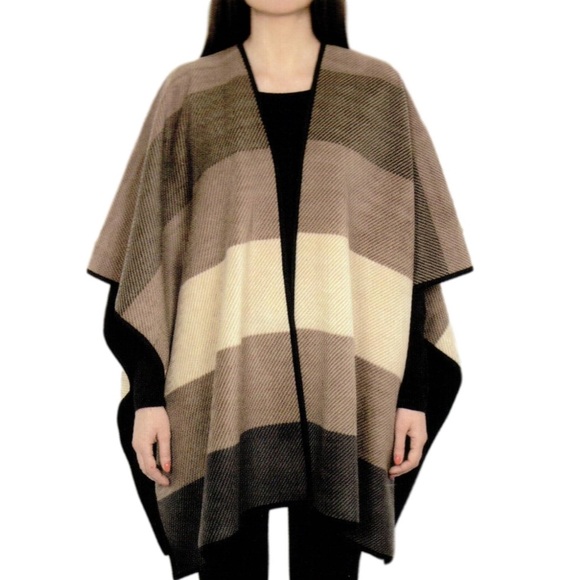 Ike Behar | Sweaters | Ike Behar Reversible Fleece Wrap One Size Fits ...